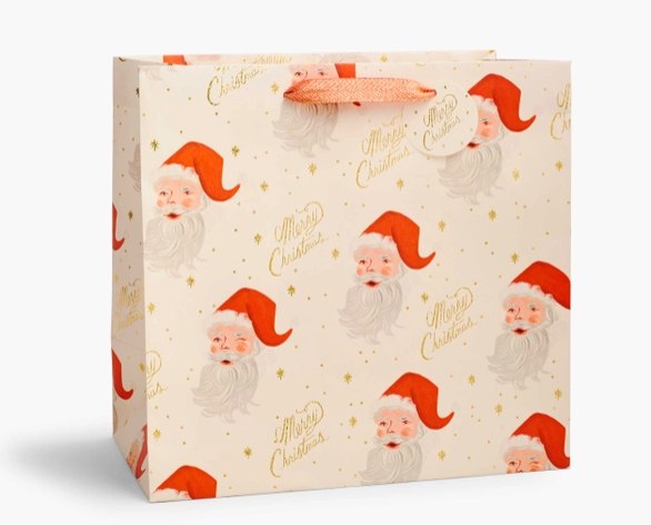 Santa Gift Bag | Large – Lovely Paperie & Gifts
