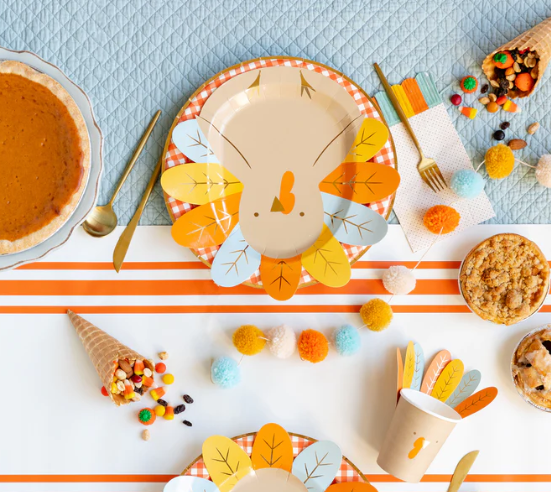 Harvest Turkey Shaped Side Plate – Lovely Paperie & Gifts