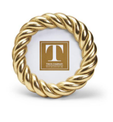 4x4 Gold Rope Frame – Lovely Paperie & Gifts