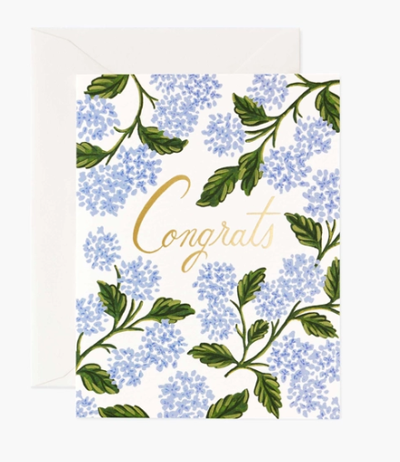 Hydrangea Congrats Box Set – Lovely Paperie & Gifts