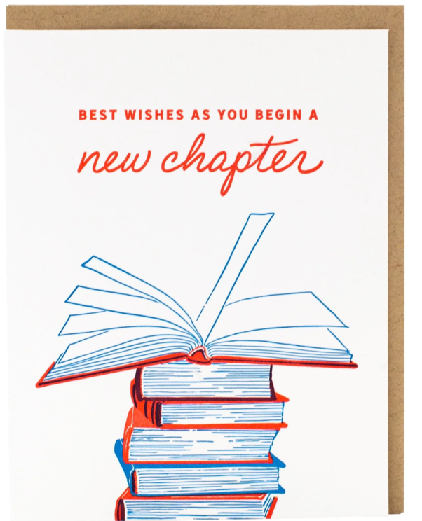 Stack of Books Congratulations Card – Lovely Paperie & Gifts