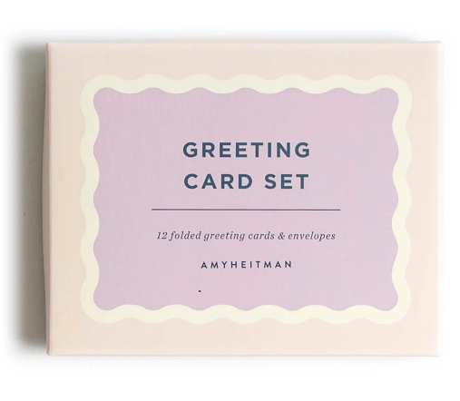 Scalloped Card Box Set – Lovely Paperie & Gifts