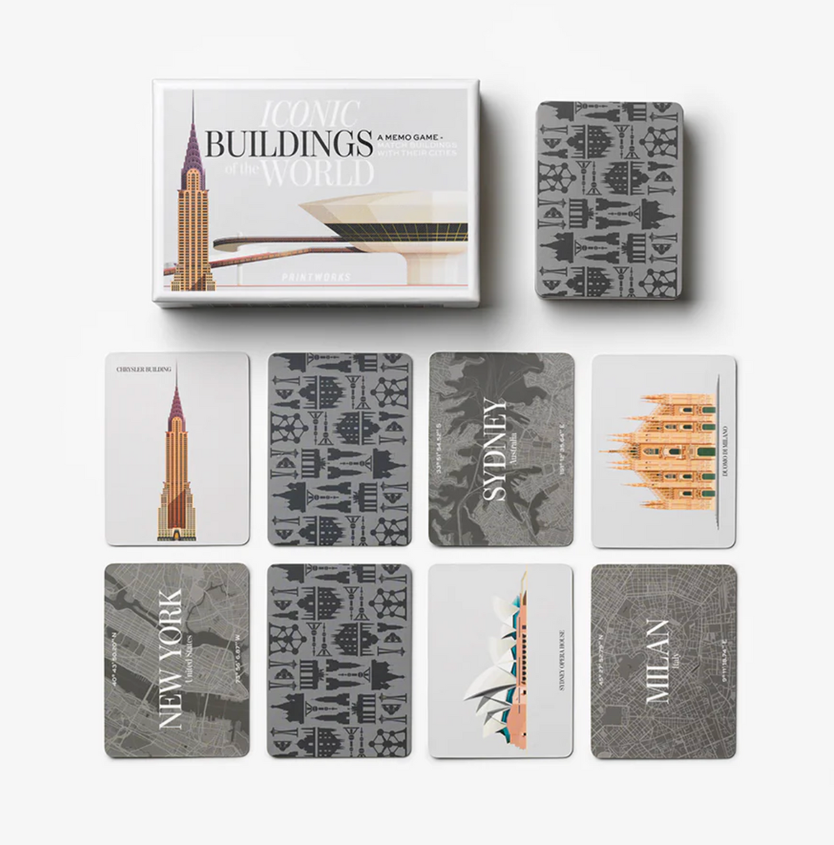 Memory Game - Iconic Buildings – Lovely Paperie & Gifts