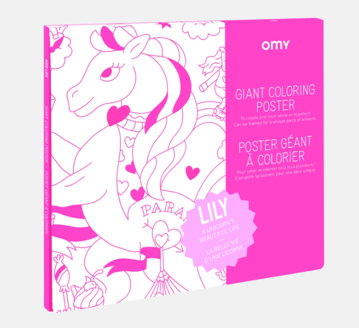 Giant Coloring Poster | Unicorn – Lovely Paperie & Gifts
