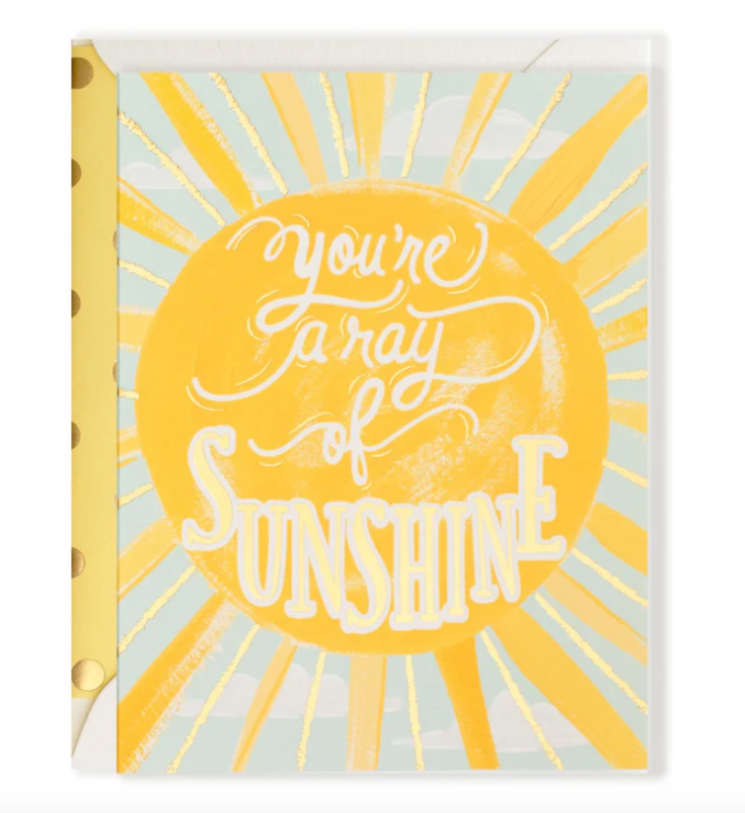 Ray of Sunshine Card – Lovely Paperie & Gifts