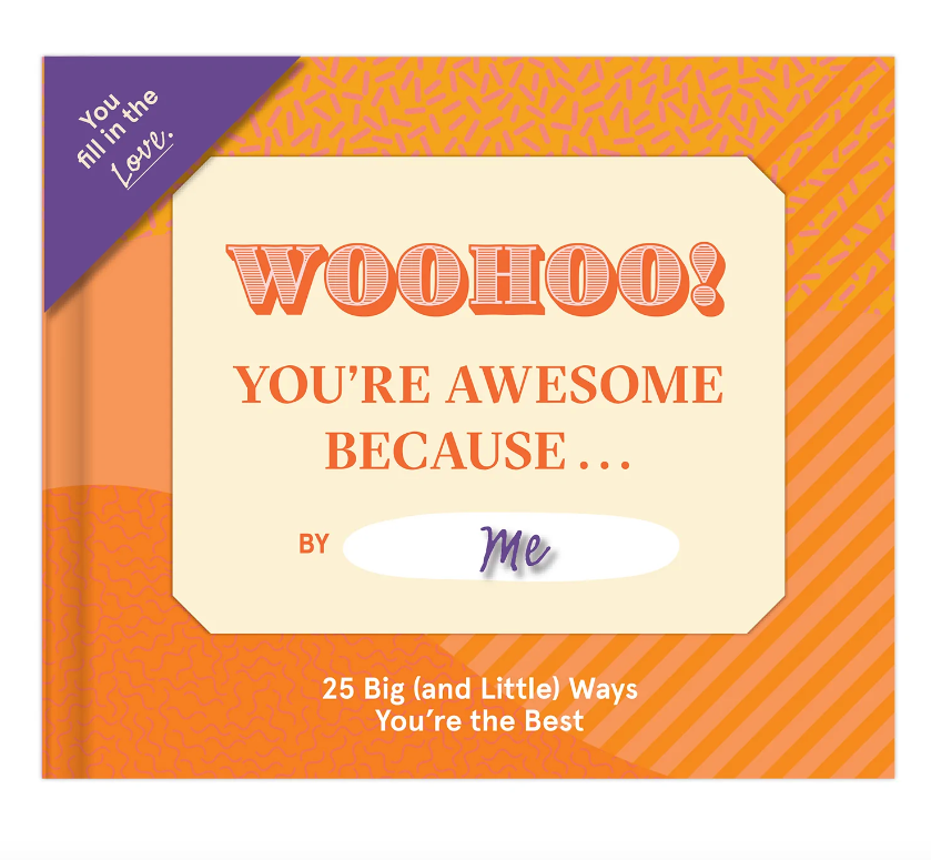 WooHoo You're Awesome Because... – Lovely Paperie & Gifts