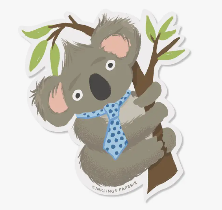 Koala Sticker – Lovely Paperie & Gifts