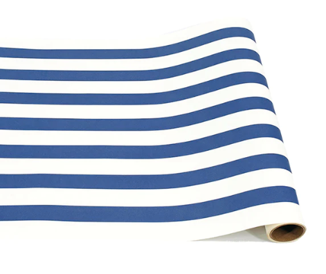 Paper Table Runner | Navy Classic Stripe – Lovely Paperie & Gifts